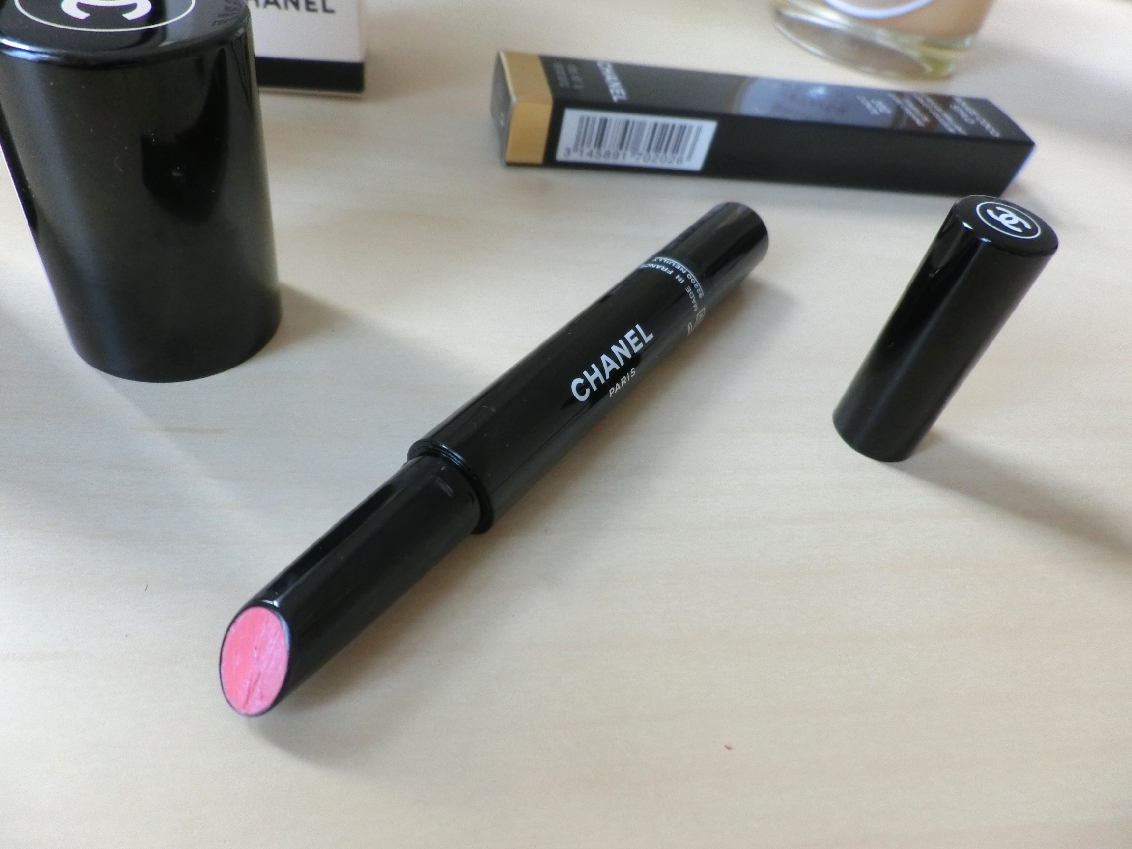 Review & Swatch | Chanel | Kabuki brush and Rouge Coco Stylo in 202 ...