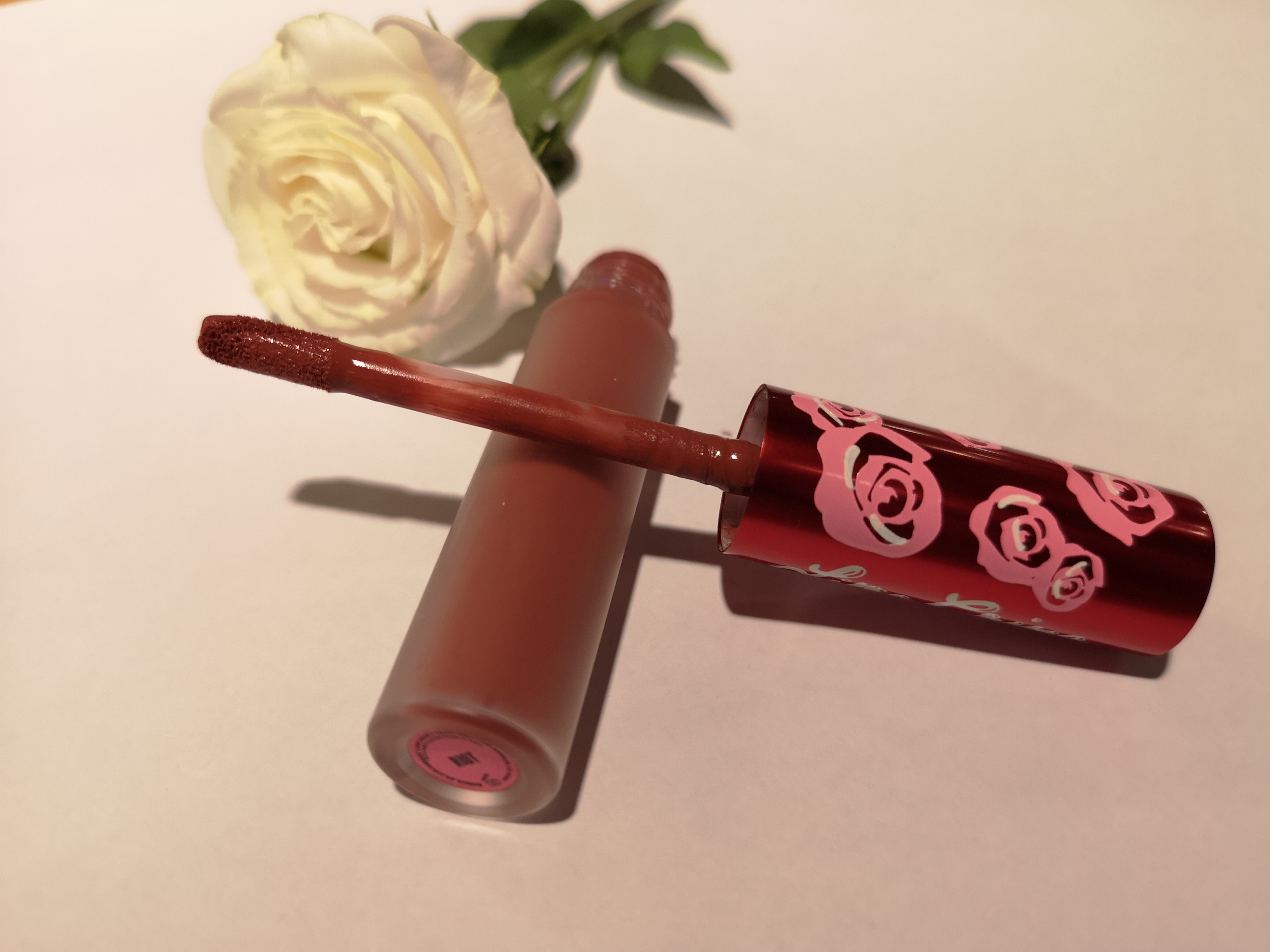 Swatch and review | Lime Crime Velvetines in Riot, the best velvet lip ...