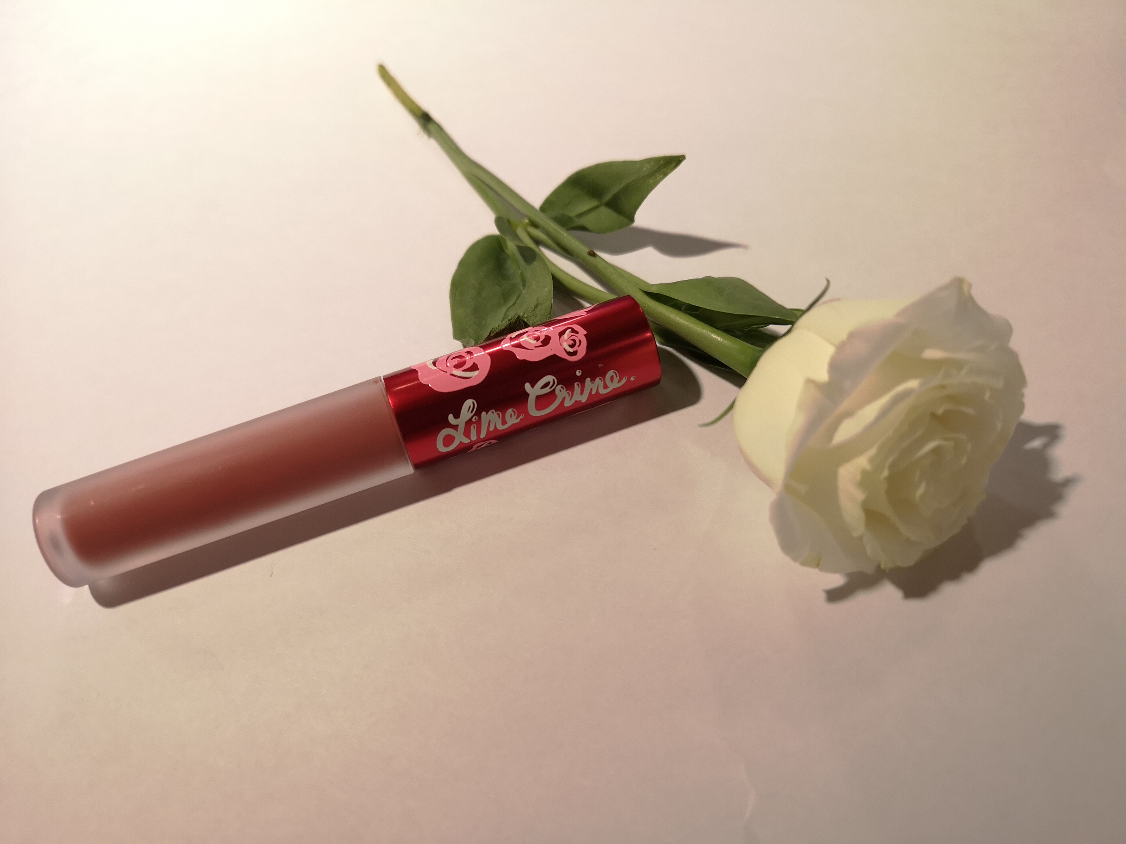 Swatch and review | Lime Crime Velvetines in Riot, the best velvet lip ...